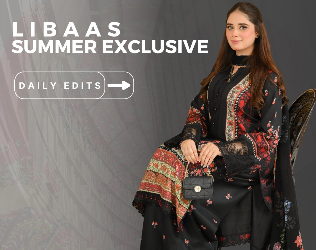 Libaas Exclusive Summer Edits – Libaas By Umair Nawaz